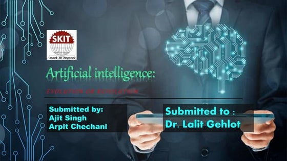 AI: A Mind or a Machine? Exploring the Nature of Artificial Intelligence.pptx | Artificial ...