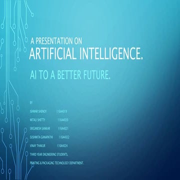 Artificial intelligence | PPT
