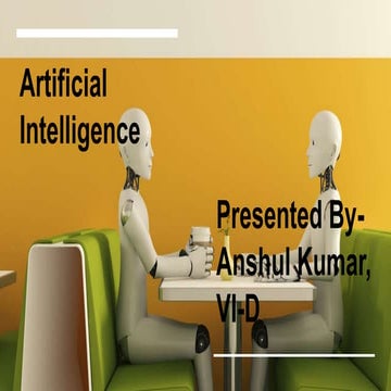 Artificial intelligence | PPT