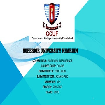 Artificial Intelligence Horn Clause Pptx