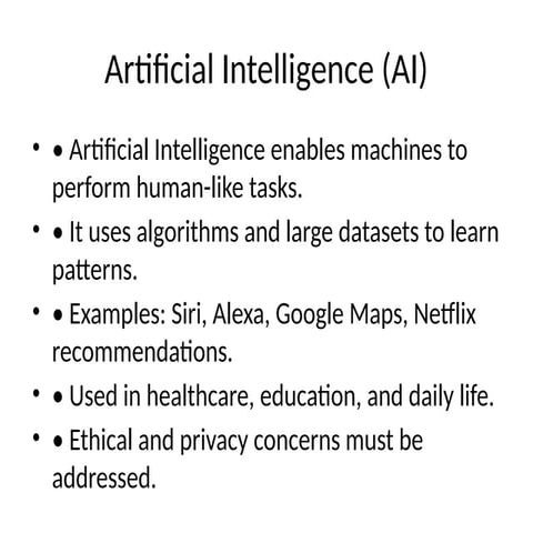 Artificial_Intelligence.pptx explaining ai | PPTX