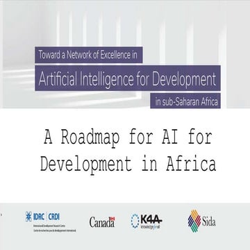 Artificial Intelligence for Development - Africa final | PPTX