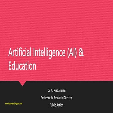 Artificial Intelligence (AI) & Education.pptx
