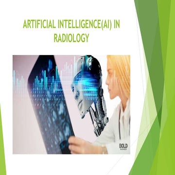 Artificial Intelligence Ai In Radiology Pptx