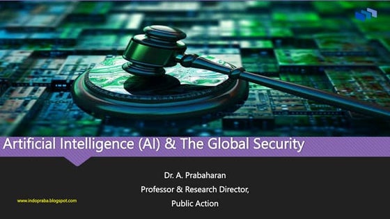 Artificial Intelligence (AI) in Defence.pptx | Internet | Computing