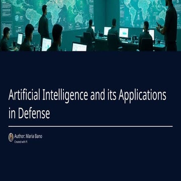 Artificial Intelligence and its applications | PPTX