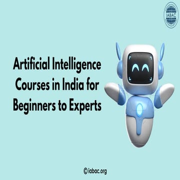 Artificial Intelligence Courses in India for Beginners to Experts ...