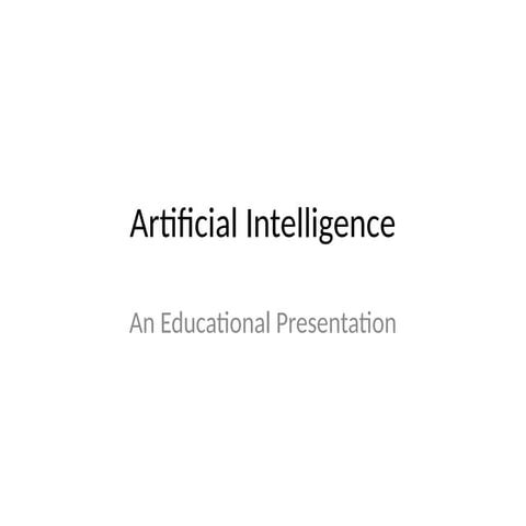 Artificial_Intelligence_Detailed.pptxxxx | PPT