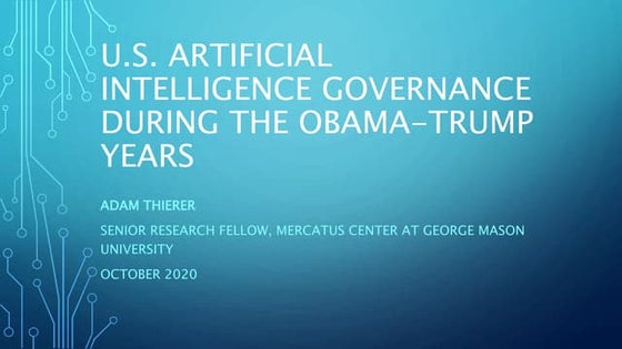The Future of Artificial Intelligence Governance | PPT