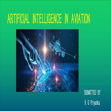 Artificial intelligence in aviation | PDF