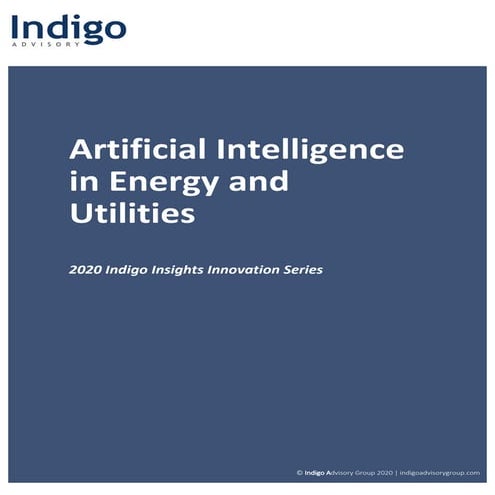Artificial Intelligence in Energy and Utilities | PDF