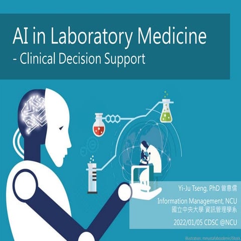 Artificial intelligence in laboratory medicine clinical decision ...
