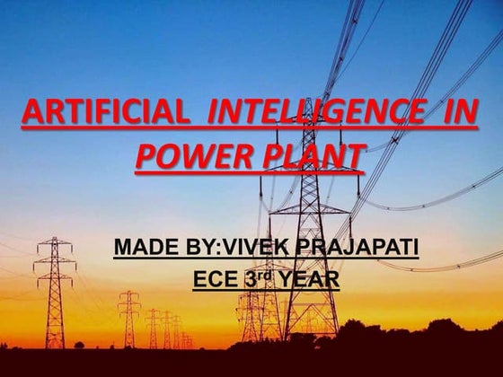 Artificial intelligence in power system | PPTX | Artificial ...