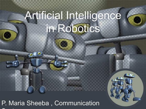 AI - Robotics | PDF | Robotics | Technology & Computing