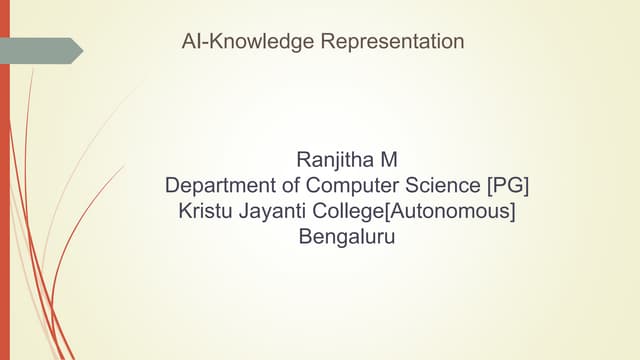 ARtificial Intelligence Knowledge Representation.pptx ARtificial Intelligence Knowledge Representation.pptx