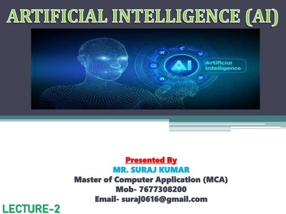 Artificial intelligence and Its Applications | PPT