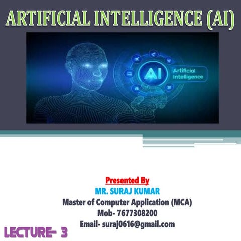 Artificial Intelligence Lecture-3 | PPT