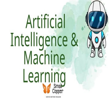 Artificial Intelligence & Machine Learning | PDF