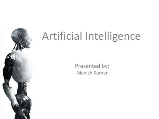 HISTORY OF ARTIFICIAL INTELLIGENCE | PPT
