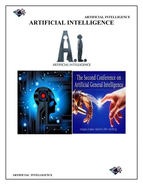 artificial intelligence and its applications | PPTX
