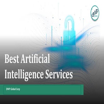 The Best Artificial Intelligence Service Provider In The USA | AI/ML | PPT
