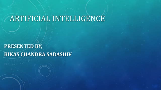 Artificial Intelligence Vs Human Intelligence | PPTX