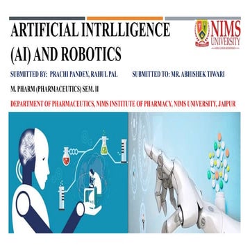 ARTIFICIAL INTRLLIGENCE (AI) AND ROBOTICS.pptx