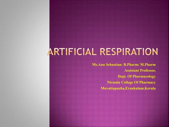 Stethograph- Recording Respiratory Movements | PPT