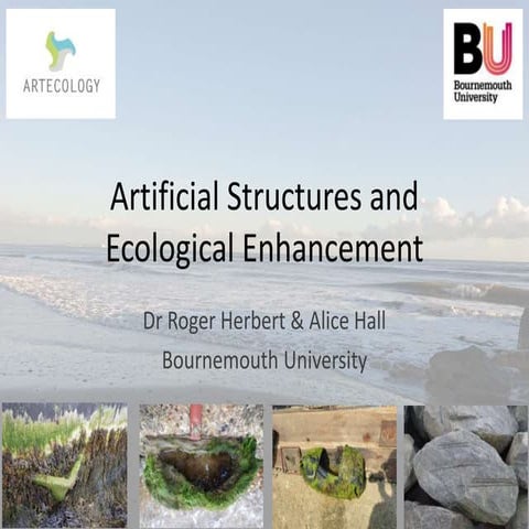 Artificial structures and ecological enhancement | PPT