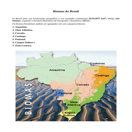Biomas Do Brasil | PDF