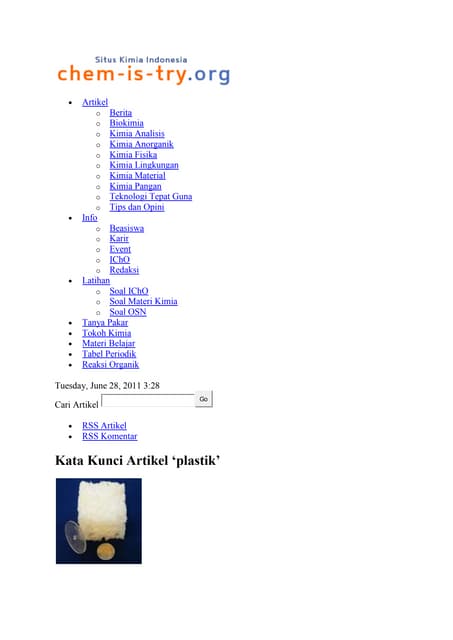 Industri polimer | PDF