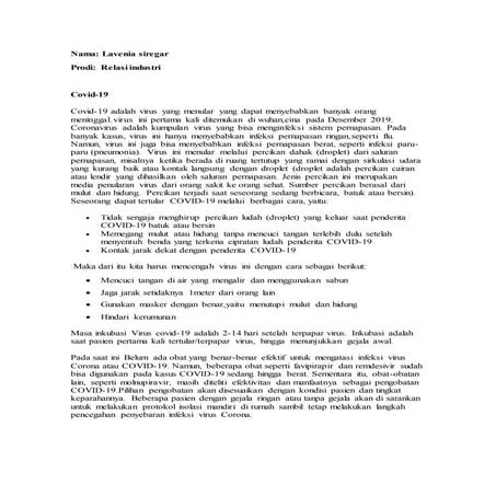 Artikel covid 19 | DOCX