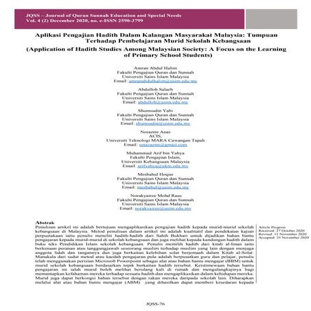 ArtikelJurnalQuranSunnahEducationAndSpecialNeedJQSS2020.pdf