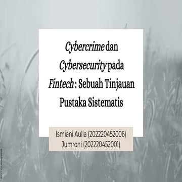 Artikel Cyber Crime and Cyber Security .pptx