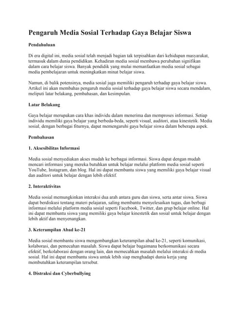 Pengaruh Media Sosial Terhadap Gaya Belajar Siswa2.docx