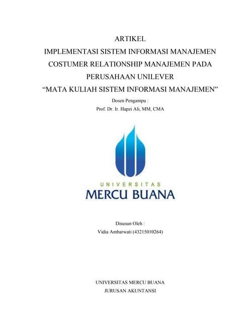 Bab 10 membangun hubungan dengan pelanggan | PPTX