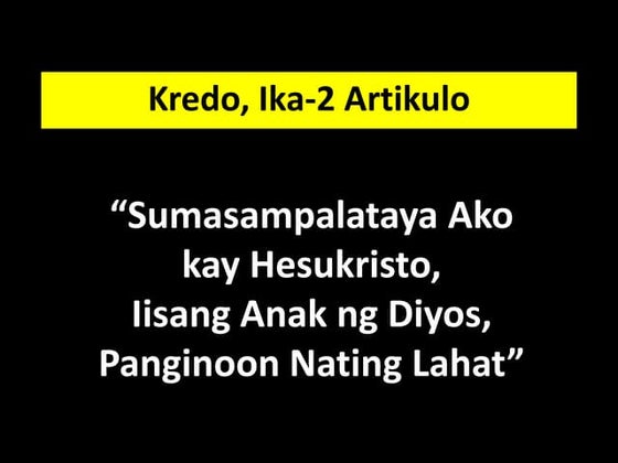 Ang Sakramento ng Binyag, unang sakramemto | PPTX