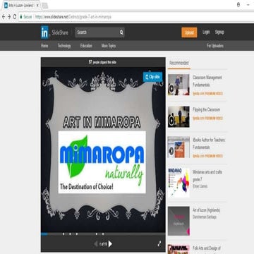 Art in mimaropa | PPT