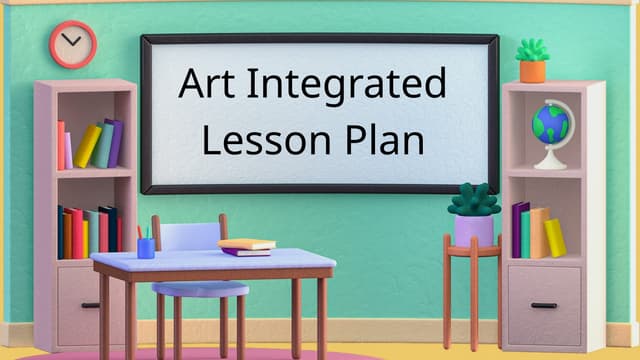 Art Integrated Learning PPT by Dr Sarvesh Mourya NCERT | PPTX
