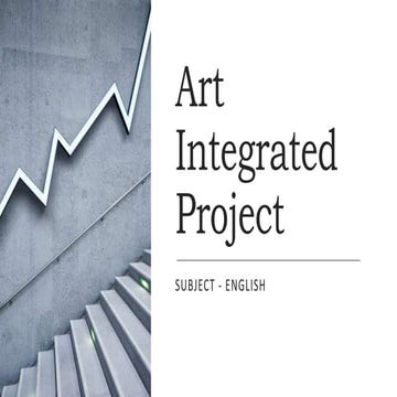 Art Integrated Project English shaurya 11-B.pptx