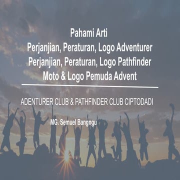 Arti Perjanjian_Peraturan_Logo Pathfinder.pptx