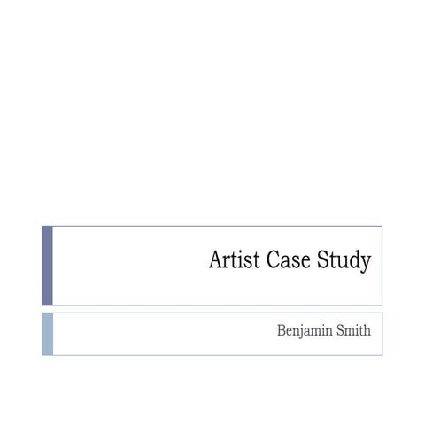 Case Studies (music industry): | PPT