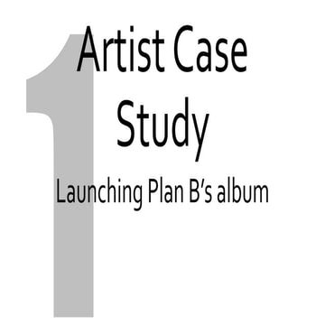 Music Industry Case Study - Bruno Mars | PPTX