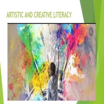 ARTISTIC AND CREATIVE LITERACY for building and enhancing new ...
