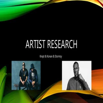 Artist Research - Post Malone | PPTX
