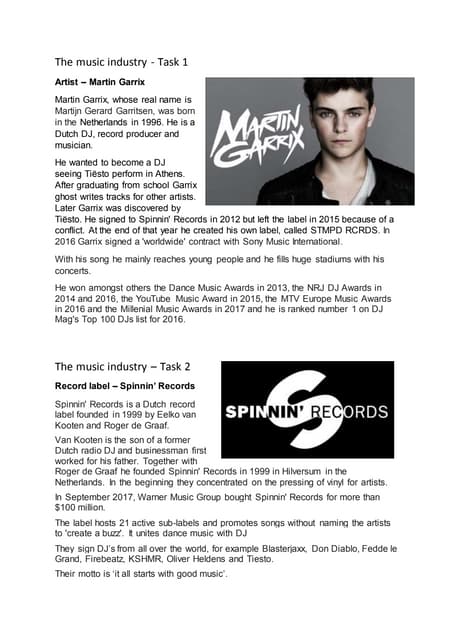 Universal music group research | PDF