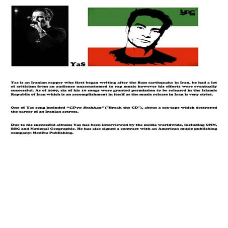 Artist Research Yas | PDF