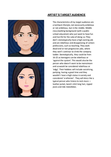 Audience profile | PDF