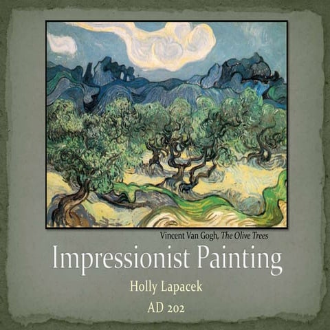 Impressionist Art powerpoint | PPT