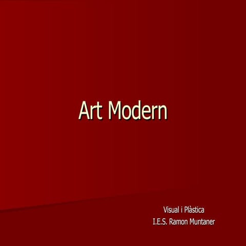 Art Modern | PPT